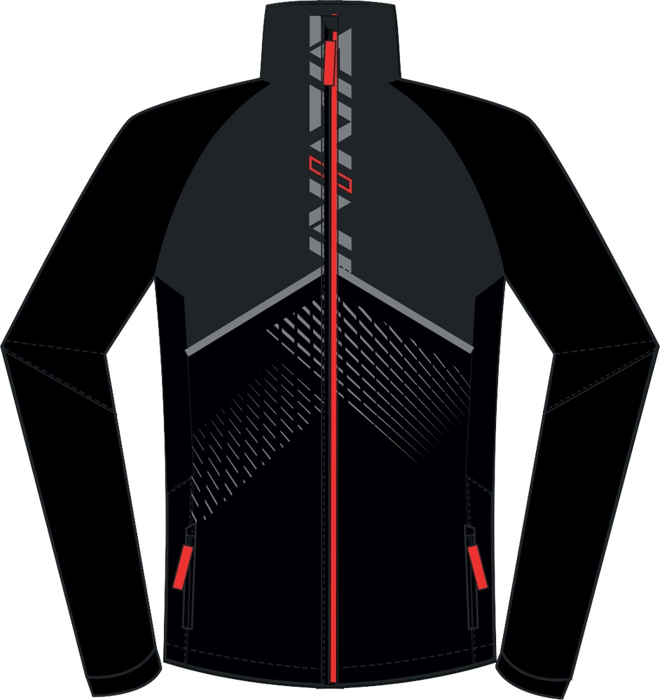 Pánská bunda na běžky SILVINI NATISONE MJ1500 black/charcoal | Ski ...